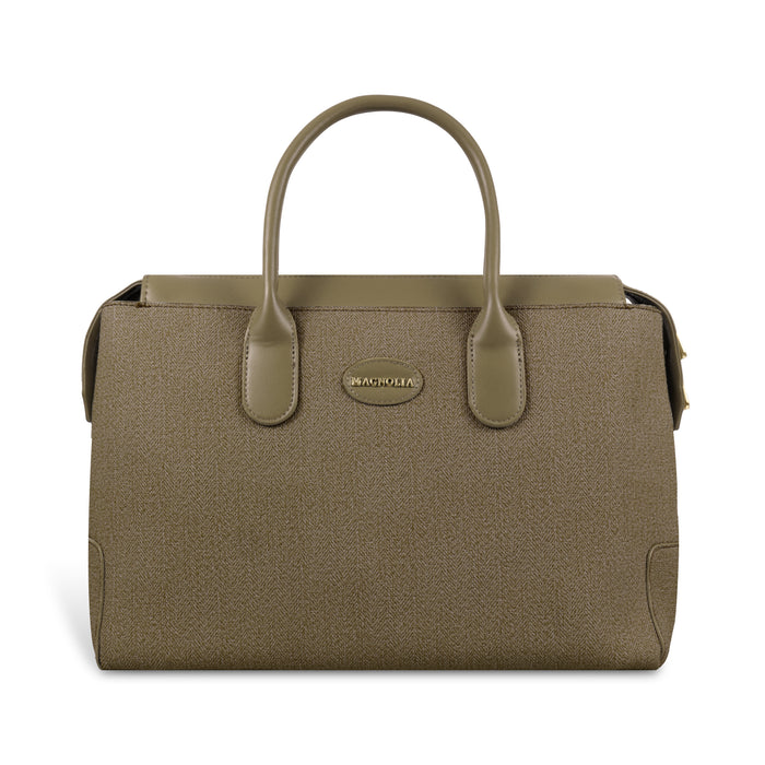 Magnolia Elegant Structured Handbag for Women - Premium Shoulder Tote